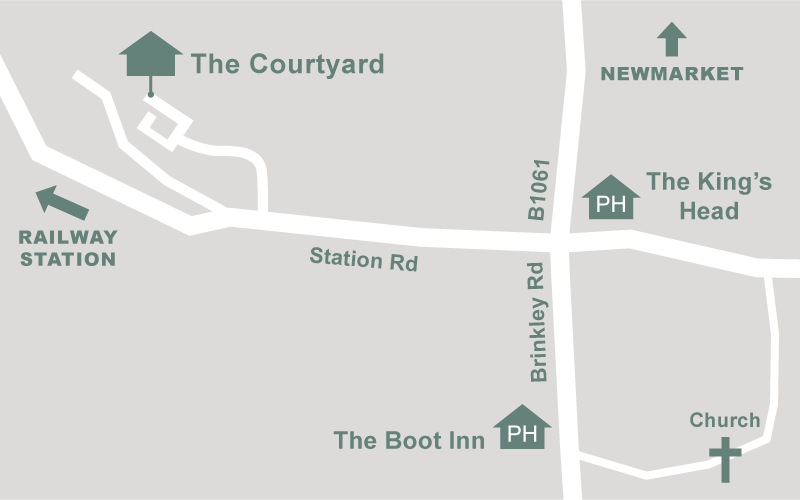 Location – The Courtyard Dullingham Newmarket