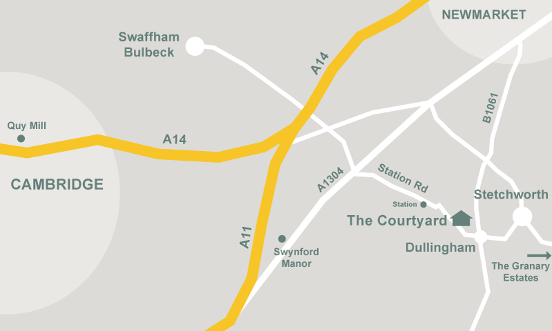 Location – The Courtyard Dullingham Newmarket